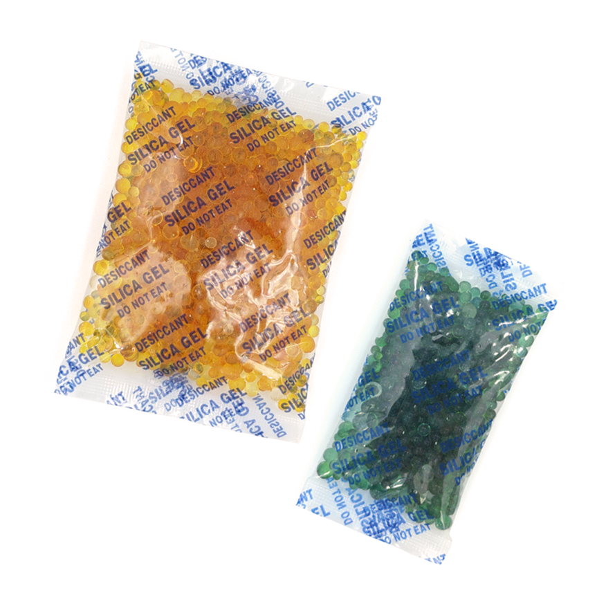 OPP Plastic Indicating Silica Gel Packets — Silica Gel Packets Australia