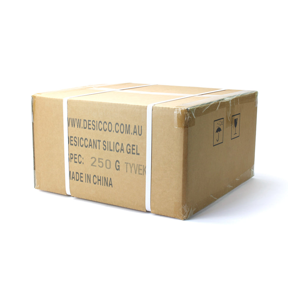 Tyvek® Silica Gel Packets - 250g — Silica Gel Packets Australia